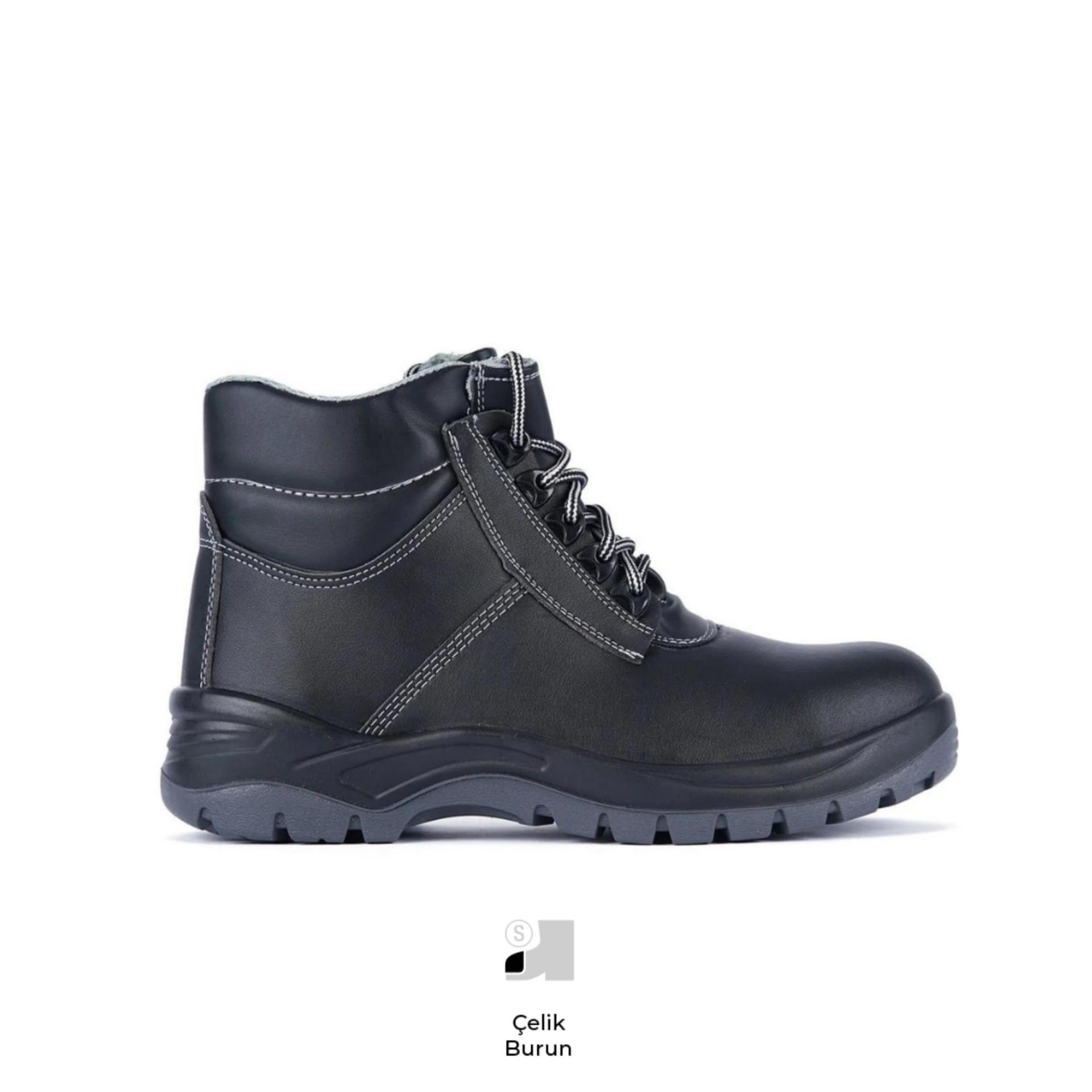 Bayko Is Guvenlik , Mekap 023 S2 Deri Celik Burunlu Is Botu