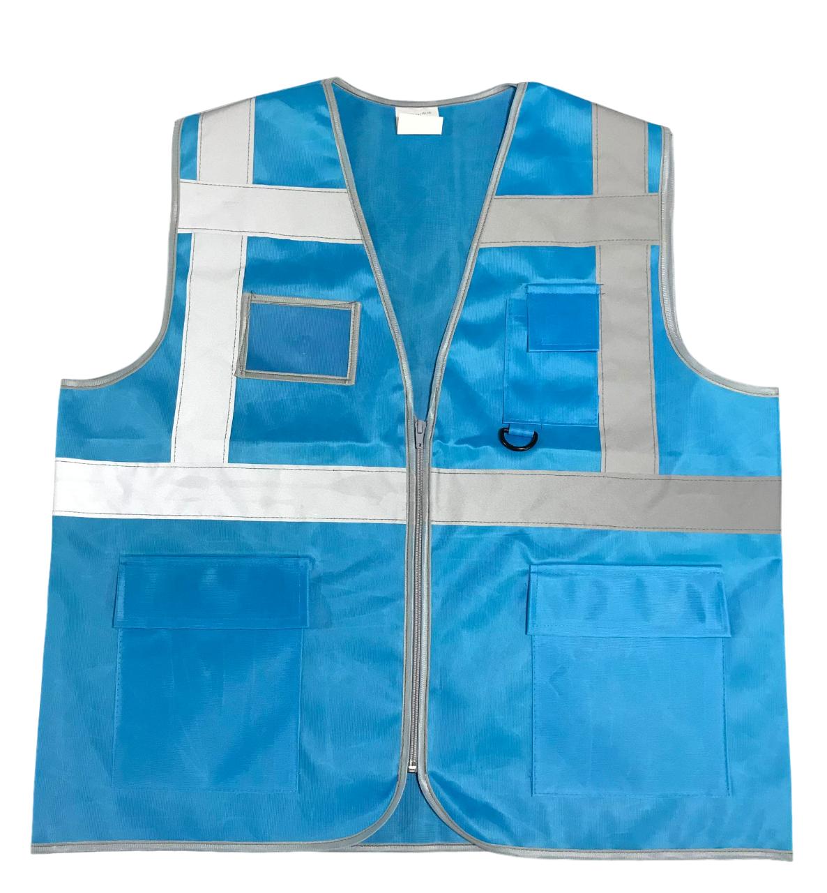 Bayko Is Guvenlik , Muhendis Ikaz Yelegi Mavi/Turkuaz